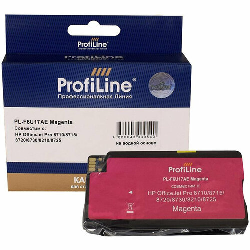 Картридж ProfiLine PL-F6U17AE N953XL для принтеров HP OffJet Pro Magenta