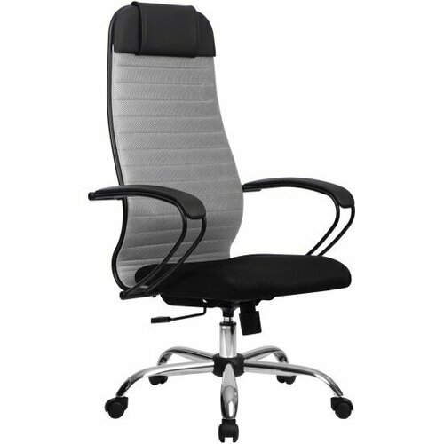 Кресло офисное Метта -21(MPRU)/подл.130/осн.003 (Светло-серый)