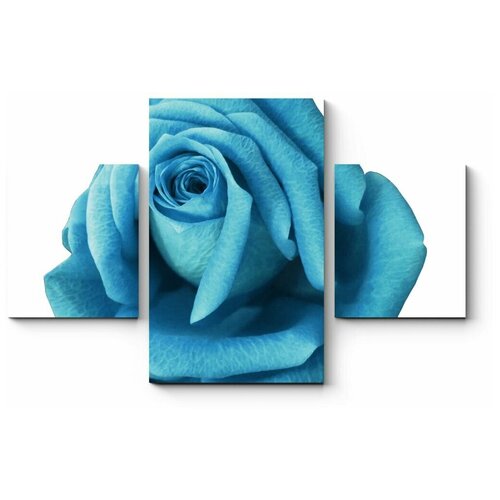 Модульная картина Голубая роза 90x59