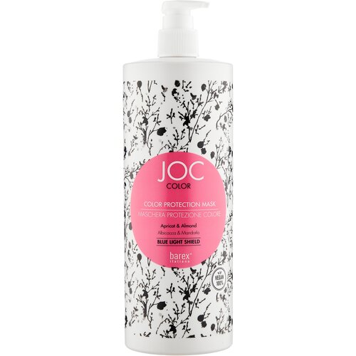 Barex Маска для волос Стойкость цвета Joc Color Protection Mask Абрикос и Миндаль, 1000 г, 1000 мл