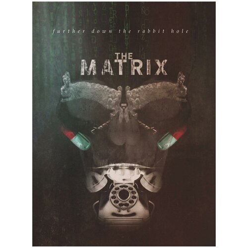 Постер / Плакат / Картина Матрица 90х120 см в подарочном тубусе