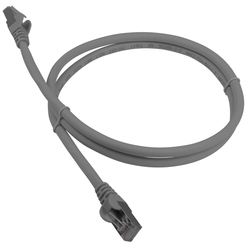 Патч-корд Lanmaster LAN-PC45 RJ-45 (m) - RJ-45 (m) CAT6a S/FTP, 3 м, 1 шт., серый