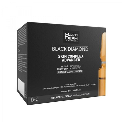 Martiderm Black Diamond Ампулы SKIN COMPLEX ADVANCED Мартидерм, 30x2 мл