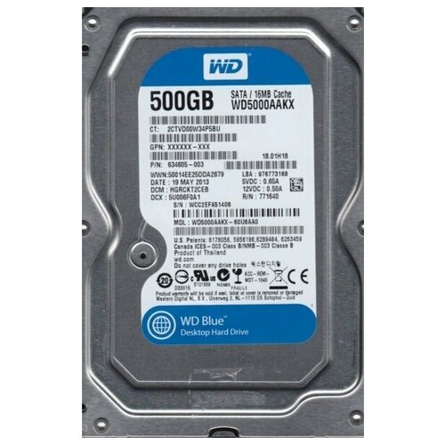 500 ГБ Внутренний жесткий диск HP 639709-001 (639709-001)