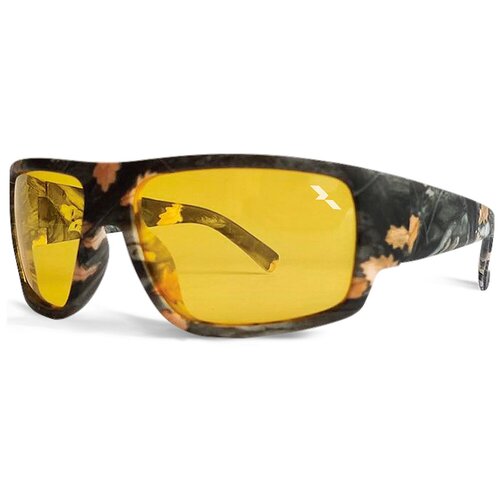Солнцезащитные очки Триколор, желтый, черный