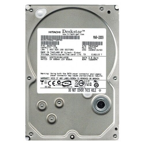 1 ТБ Внутренний жесткий диск Hitachi 0A35155 (0A35155)