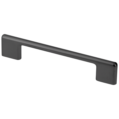 Ручка мебельная GTV CAPRI, установочный размер: 192 мм, длина: 20.2 см, черный матовый