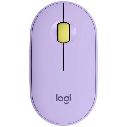 Беспроводная компактная мышь Logitech Pebble M350, фиолетовый