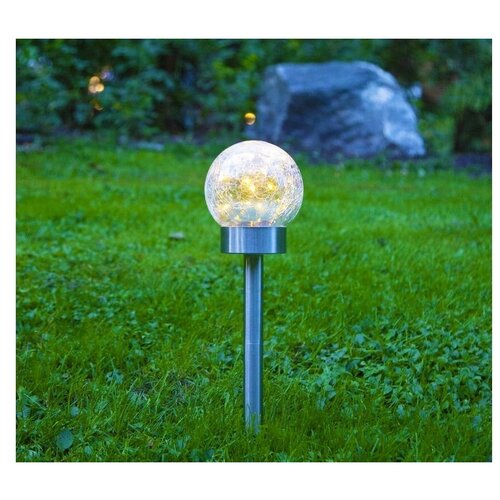 Садовый светильник Star Trading 3-В-1 GLORY на солнечной батарее, 35 см