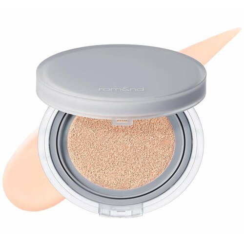 Rom&Nd Nu Zero Cushion SPF24 PA++ Стойкий тональный кушон с полуматовым финишем 04 Beige 23, 15 мл