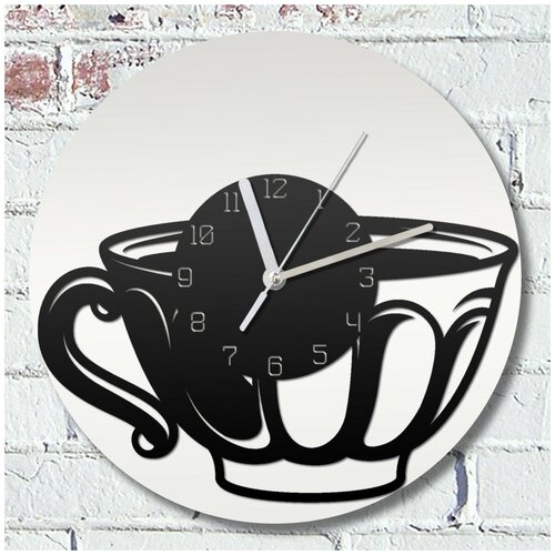 Настенные часы Еда (чашка, чай) - 687