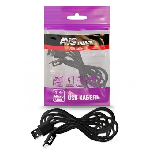 Кабель AVS micro USB 3 м MR-33 A78975S (1 шт.)