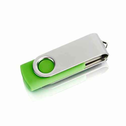 USB флешка, USB flash-накопитель, Флешка Twist, 16 Гб, зеленая, арт. F01 USB 2.0 30шт