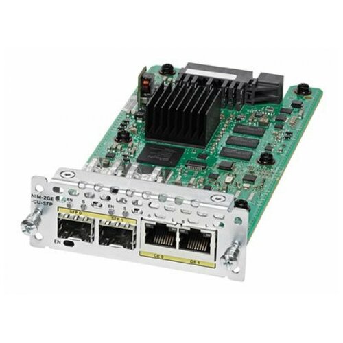 Модуль CISCO NIM-2GE-CU-SFP