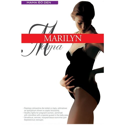 Колготки Marilyn, 60 den, размер 3, черный