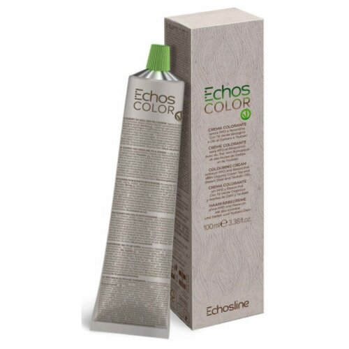 Крем-краска 6.66 Экос Лайн перманентная стойкая для волос Echos Color Vegan ECHOS LINE 100 мл