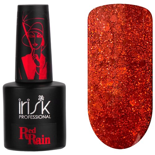 Irisk Professional гель-лак для ногтей Red rain, 10 мл, 01