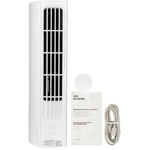 SOLOVE Вентилятор Xiaomi SOLOVE Tower Fan 3000mAh 3 Speed, портативный, 10 Вт, 3 режима, бежевый