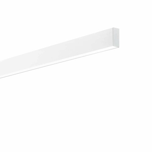 Светильник подвесной/потолочный ideal lux Steel SP 36Вт 4450Лм 3000К IP20 LED 230В Белый/Опал Алюминий/Поликарбонат Выключатель Не диммируемый 267128.