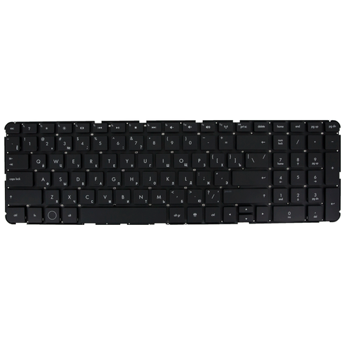 Клавиатура для ноутбука HP Pavilion DV7-4000, DV7-5000 черная без рамки плоский Enter