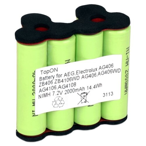 TopON Аккумулятор TOP-AEG-7.2, зелeный, 1 шт.