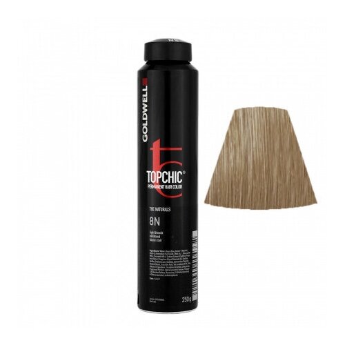 Goldwell Topchic стойкая крем-краска для волос, 8N светло-русый, 250 мл