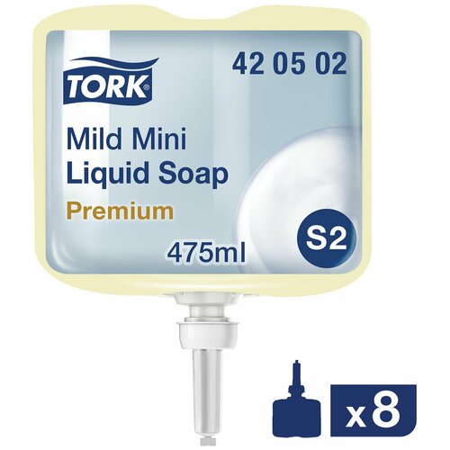 Мыло-гель для тела и волос KEMAN 100026-1000, картридж 1000 мл для диспенсеров Tork (S1)