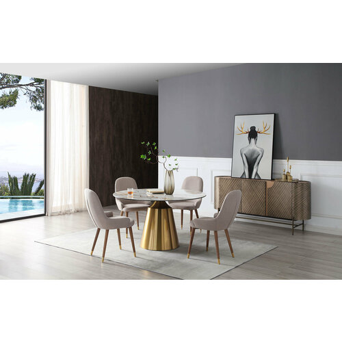 Стол Teresa + 4 стула Franco