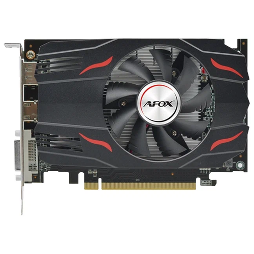 Видеокарта AFOX Radeon RX 550 2 GB Single Fan (AFRX550-2048D5H4-V6), Retail