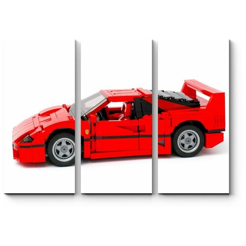 Модульная картина Лего Ferrari F40110x79