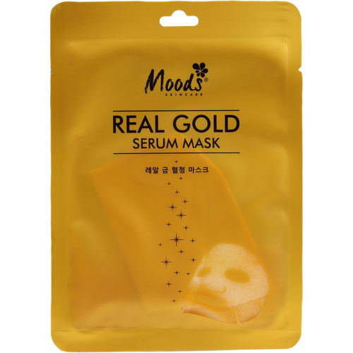 Moods Маска сыворотка Real Gold, 38 г, 38 мл