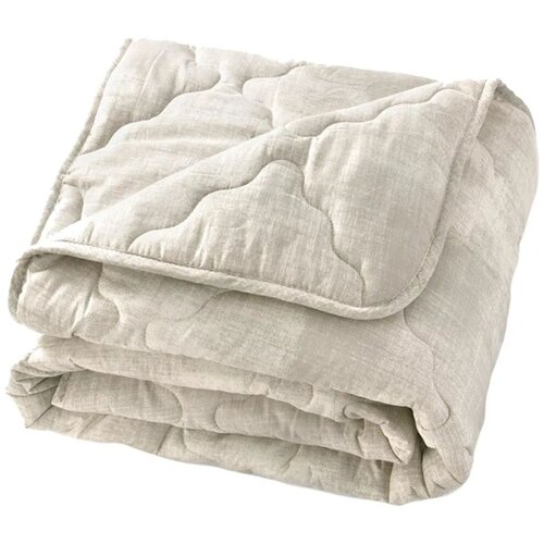 Одеяло Текс-Дизайн Бамбук-Хлопок, легкое, 200 x 220 см, бежевый