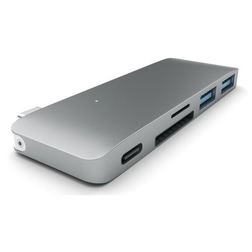 USB-концентратор Satechi Combo Hub 3 in 1 Type-C ST-TCUPM (Space Grey)