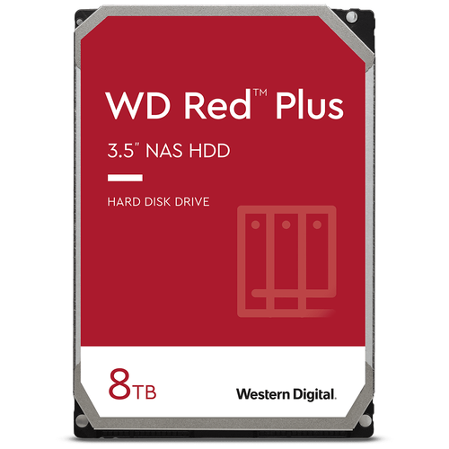Жесткий диск Western Digital WD Red Plus 8 ТБ WD80EFZZ