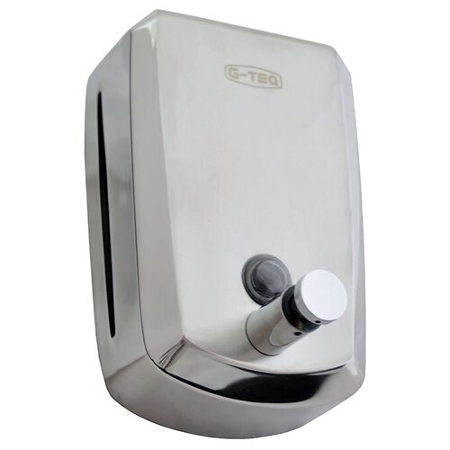 Дозатор, Диспенсер для жидкого мыла настенный для ванной нержавеющая сталь G-teq 8605 Lux