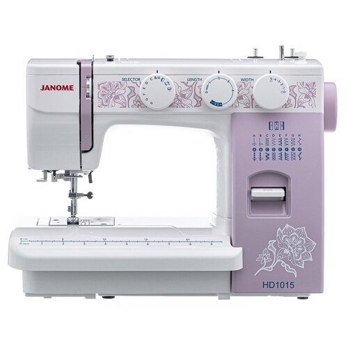 Швейная машина Janome HomeDecor 1015, бело-розовый