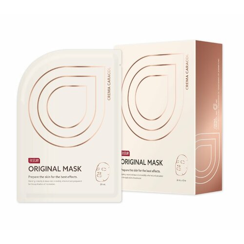 Jaminkyung Crema Caracol Original Mask Успокаивающая тканевая маска для лица с муцином улитки 20мл
