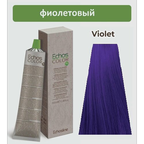 Крем-краска VIOLET Экос Лайн перманентная стойкая для волос Echos Color Vegan ECHOS LINE 100 мл