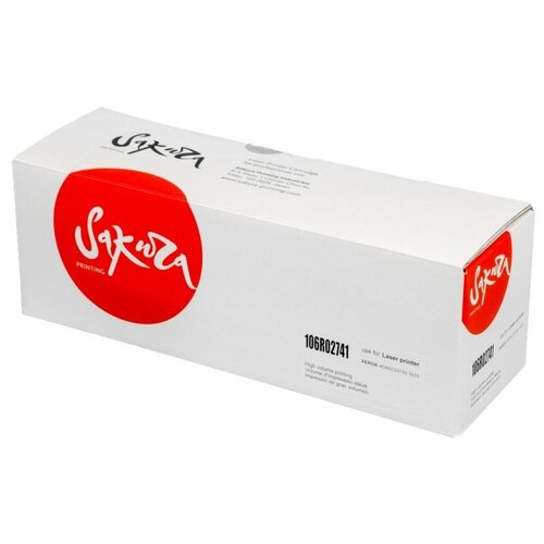 Картридж 106R02741 для XEROX, лазерный, цвет черный, 25900 страниц, Sakura
