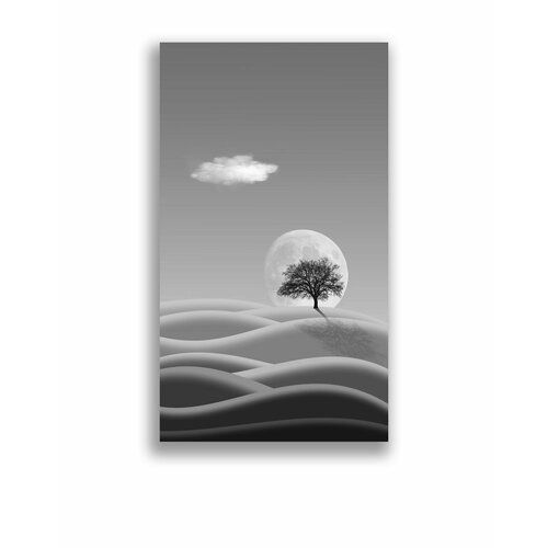 Картина интерьерная Дерево в пустыне