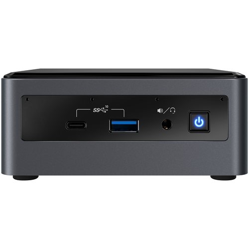 Неттоп Intel NUC BXNUC10I5FNKN2 Tiny-Desktop, Intel Core i5-10210U, Intel UHD Graphics, ОС не установлена, 65 Вт, черный