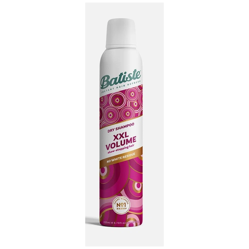 Batiste сухой шампунь XXL Volume Spray для экстра объема волос, 120 г, 200 мл