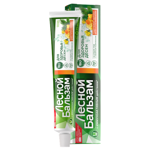 Unilever (Юнилевер) Зубная паста Лесной Бальзам на отваре трав с прополисом для здоровья десен 75 мл
