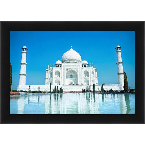Плакат, постер на бумаге Taj Mahal. Размер 42х60 см