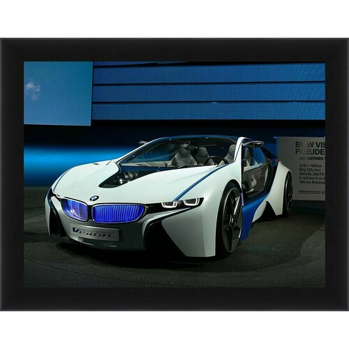 Плакат, постер на холсте BMW Concept. Размер 21 х 30 см