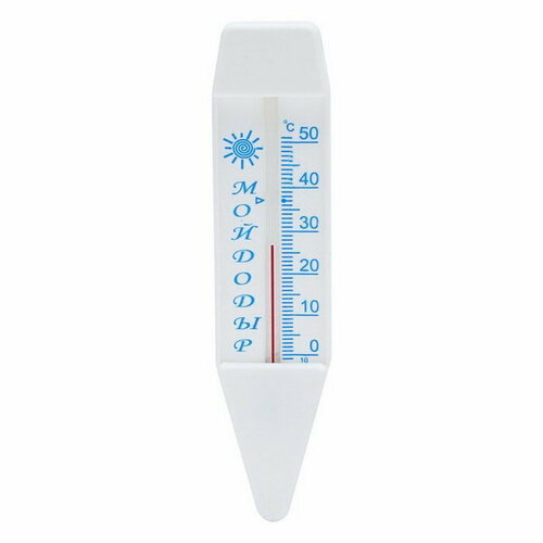 Термометр, градусник для воды "Мойдодыр", от 0℃ до +50℃, 14 см
