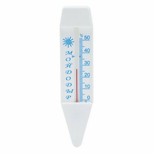 Термометр, градусник для воды "Мойдодыр", от 0℃ до +50℃, 14 см