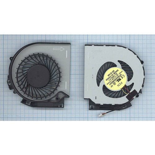 Вентилятор (кулер) для Dell Inspiron 7737 (3-pin)