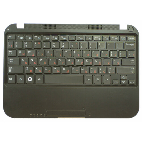 Клавиатура для Samsumg NS310 черная топ-панель