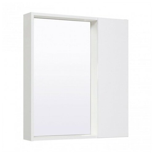 Шкаф-зеркало "Манхэттен 65" белый, универсальный